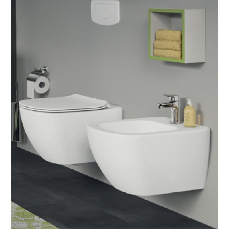 IDEAL STANDARD ΛΕΚΑΝΗ ΚΡΕΜΑΣΤΗ SOFT CLOSE TESI II AQUABLADE